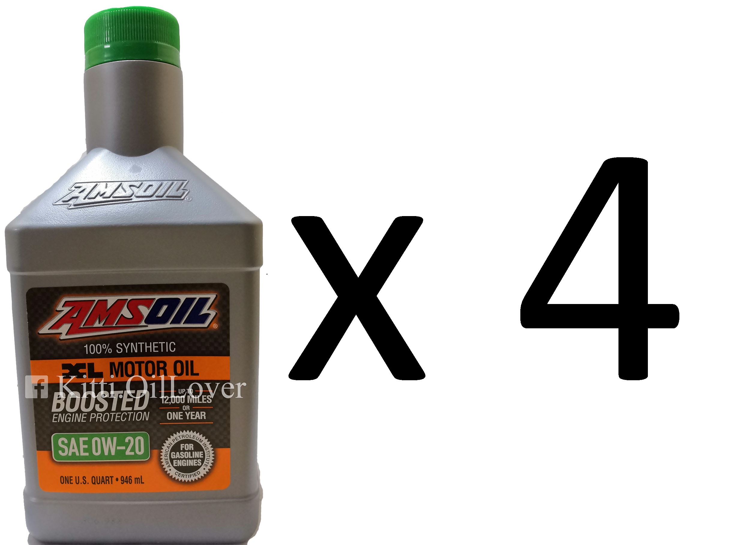 AMSOIL SAE 0W-20 XL Extended Life Synthetic Motor Oil น้ำมันเครื่อง ...