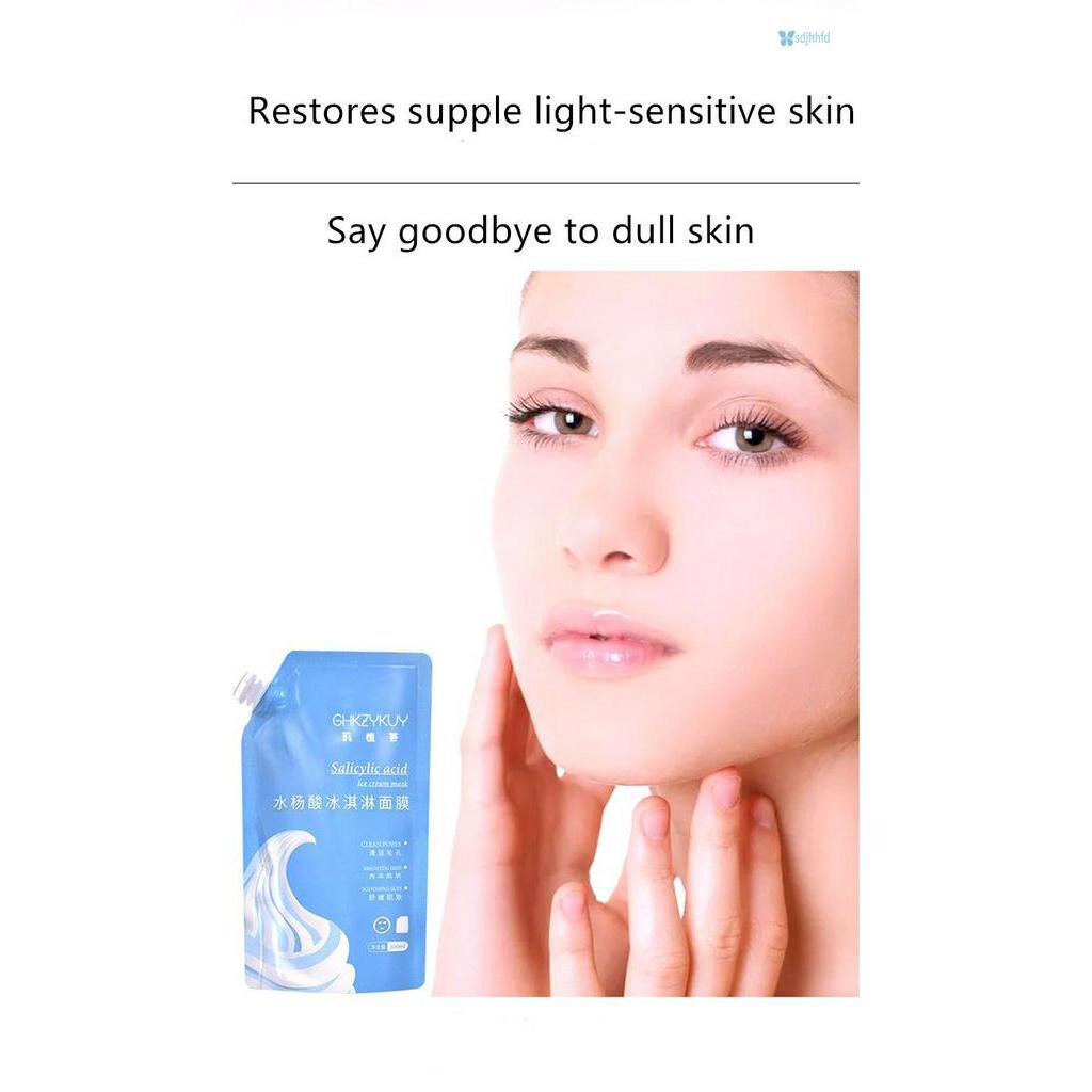 Salicylic Acid Ice Cream Face Facial For Remove Acne Moisturizing ...