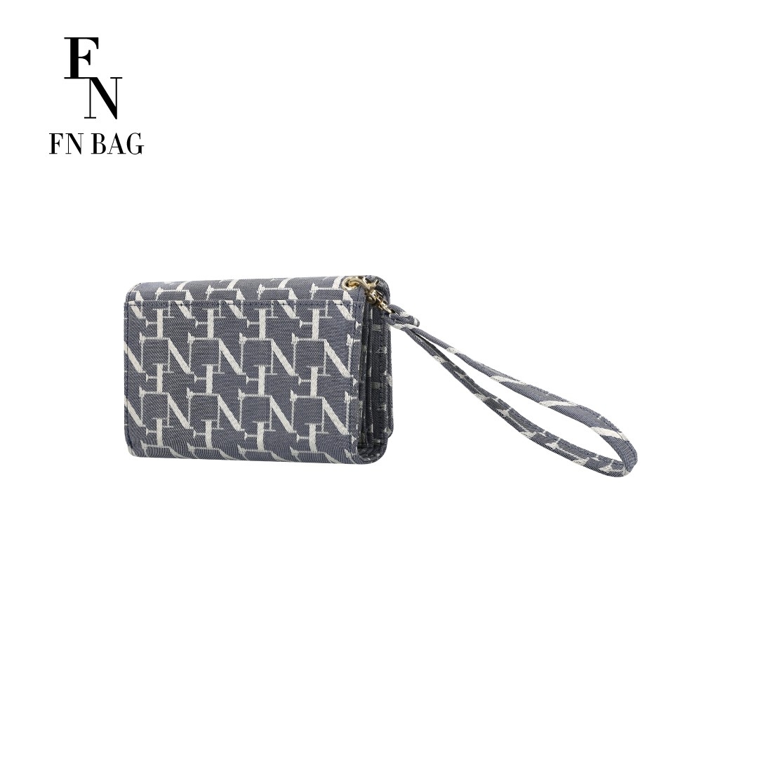 FN BAG NEW CLASSIC : KIMBER กระเป๋าสตางค์พับกลาง / กระเป๋าสตางค์ 3 พับ ...