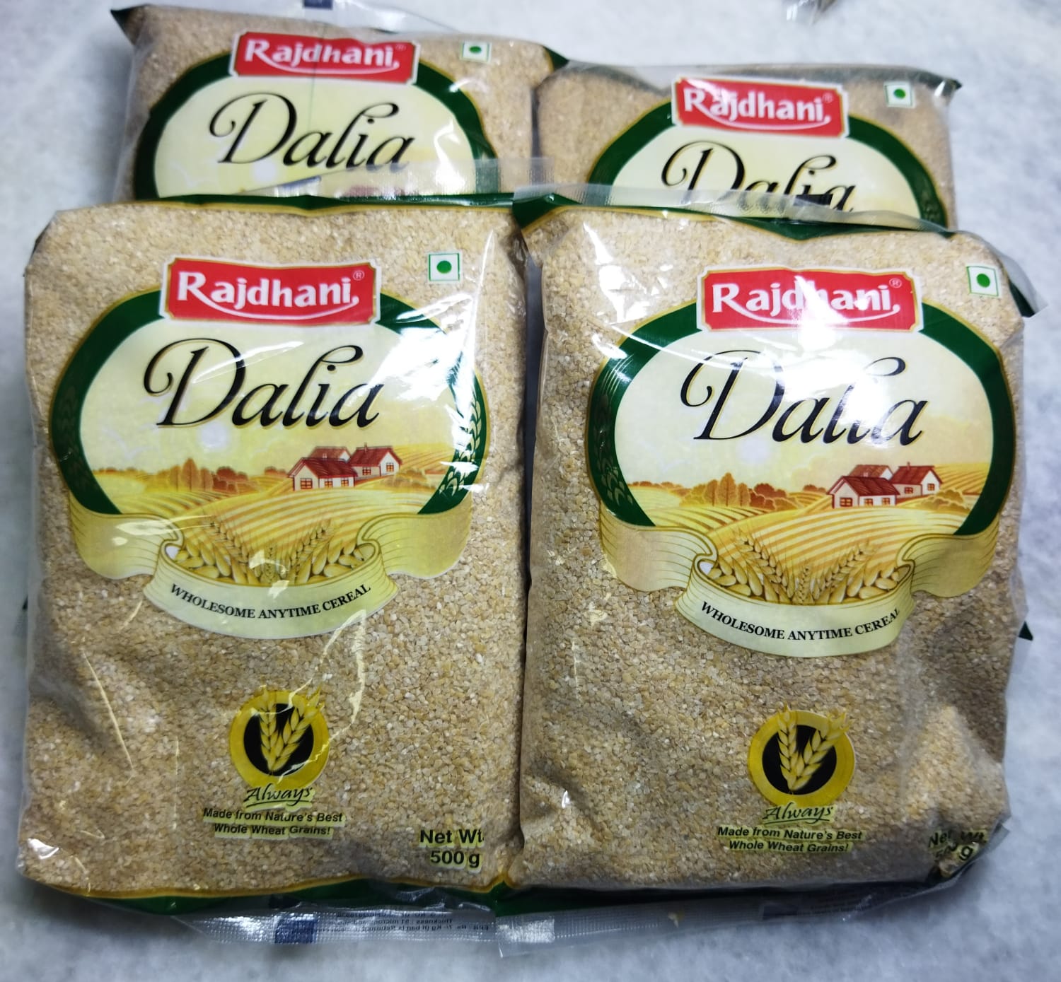 Rajdhani Dalia (Cracked Wheat) (ข้าวสาลีแตก) 500g. | Lazada.co.th