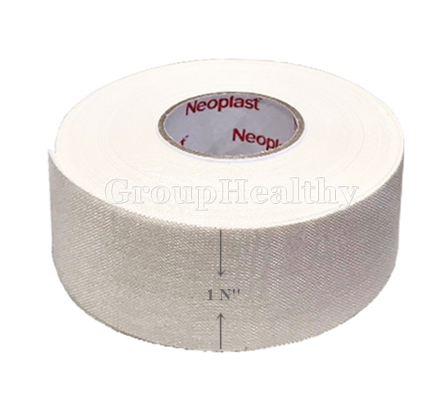 Neotape Porous นีโอเทป เทปผ้าล็อค ผ้ายางปิดแผล แบบรูพรุน ขนาด 1 นิ้วx10 ...