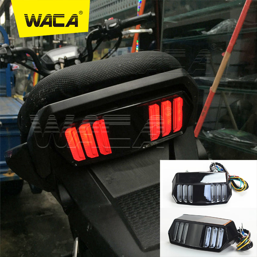 WACA LED ไฟท้ายไฟเลี้ยวในตัว for MSX DEMON (V.3) ทรงสปอร์ต MSX125 MSX SF DEMON125 CB150R CB650F ...