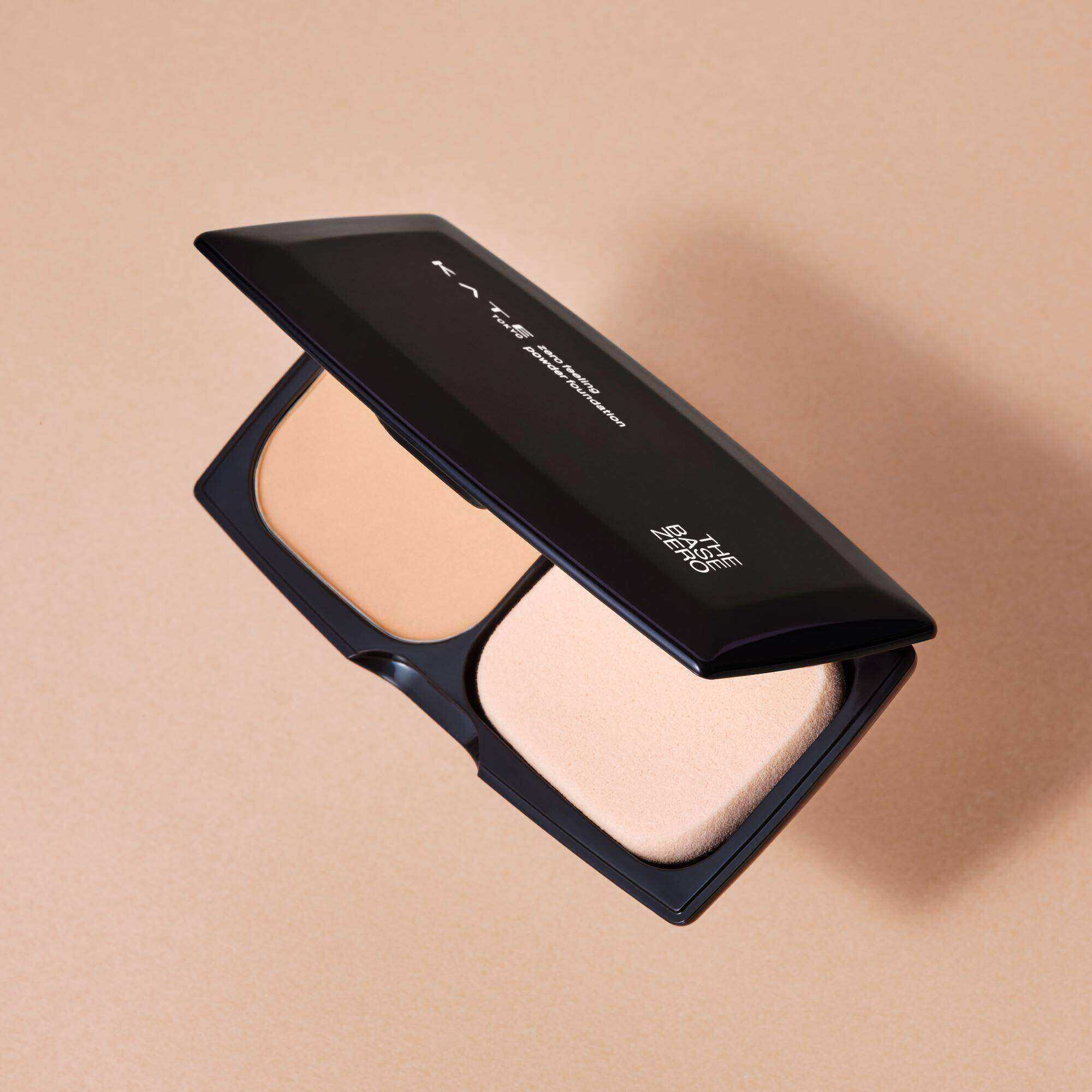 KATE แป้งผสมรองพื้น ZERO FEELING POWDER FOUNDATION ควบคุมความมัน มีฟอง ...