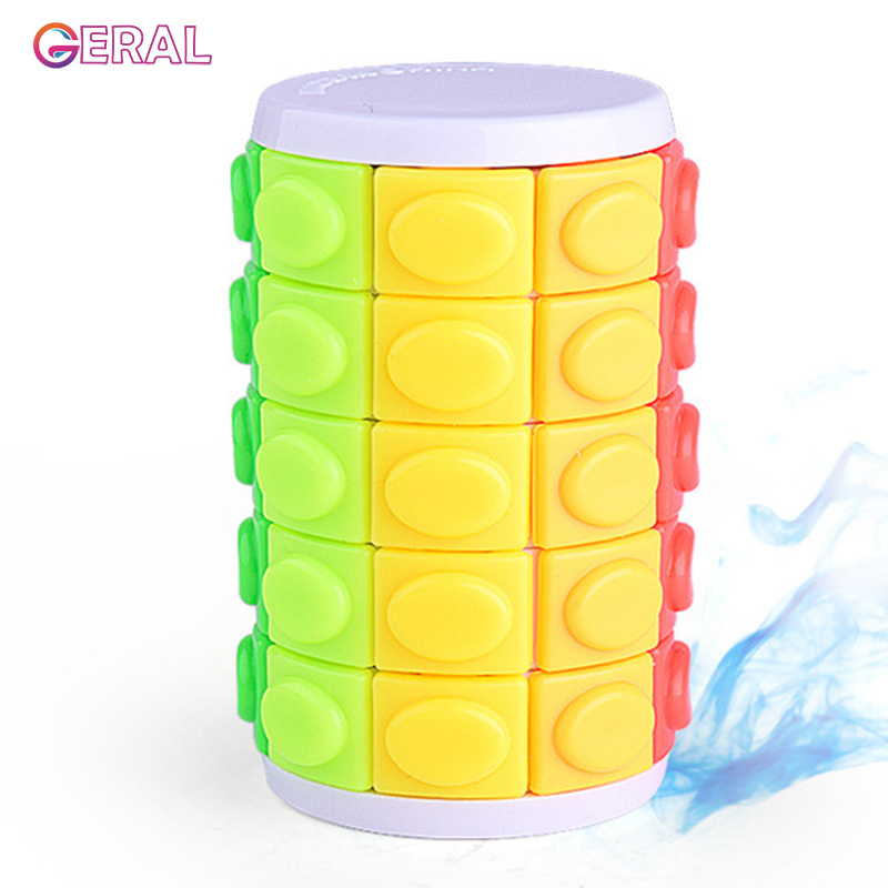 Geral Colorful Magic Tower Puzzle Rotate Slide Puzzle Toy for Kid Adult ...
