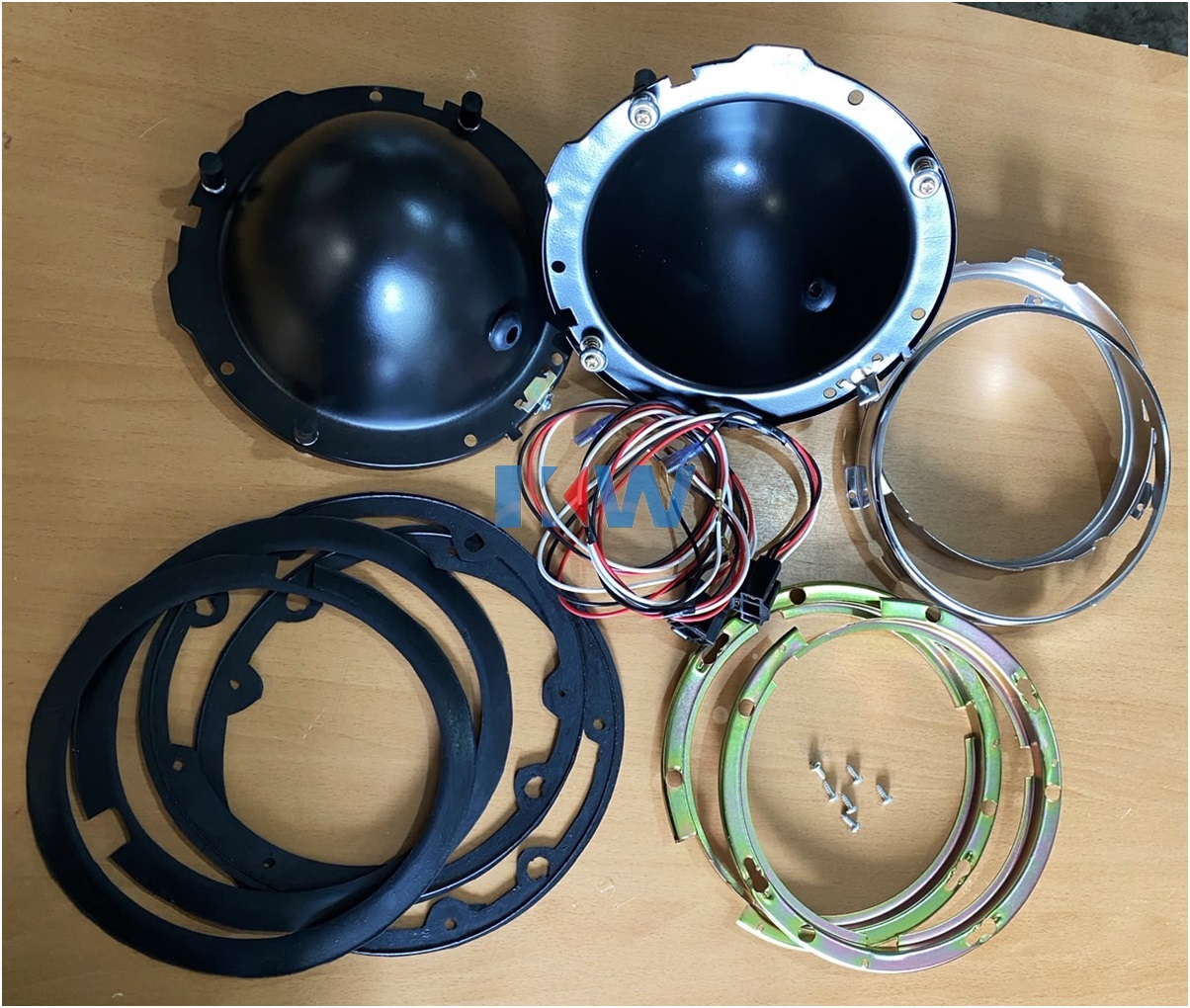 Land Rover Series ชุดเบ้าไฟหน้าซ้าย+ขวา Series2-3 (ครบชุดซ้าย+ขวา) ของ ...