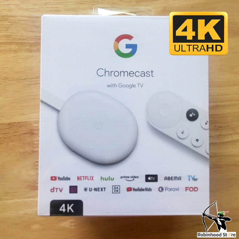 Google Chromecast with Google TV 4K (GEN 4) พร้อมส่ง รุ่นใหม่สุด ...