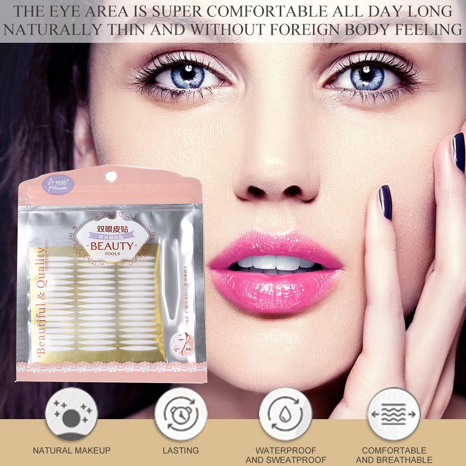 Double Eyelid Stickers Invisible Eyelid Stickers Self-Adhesive Double ...