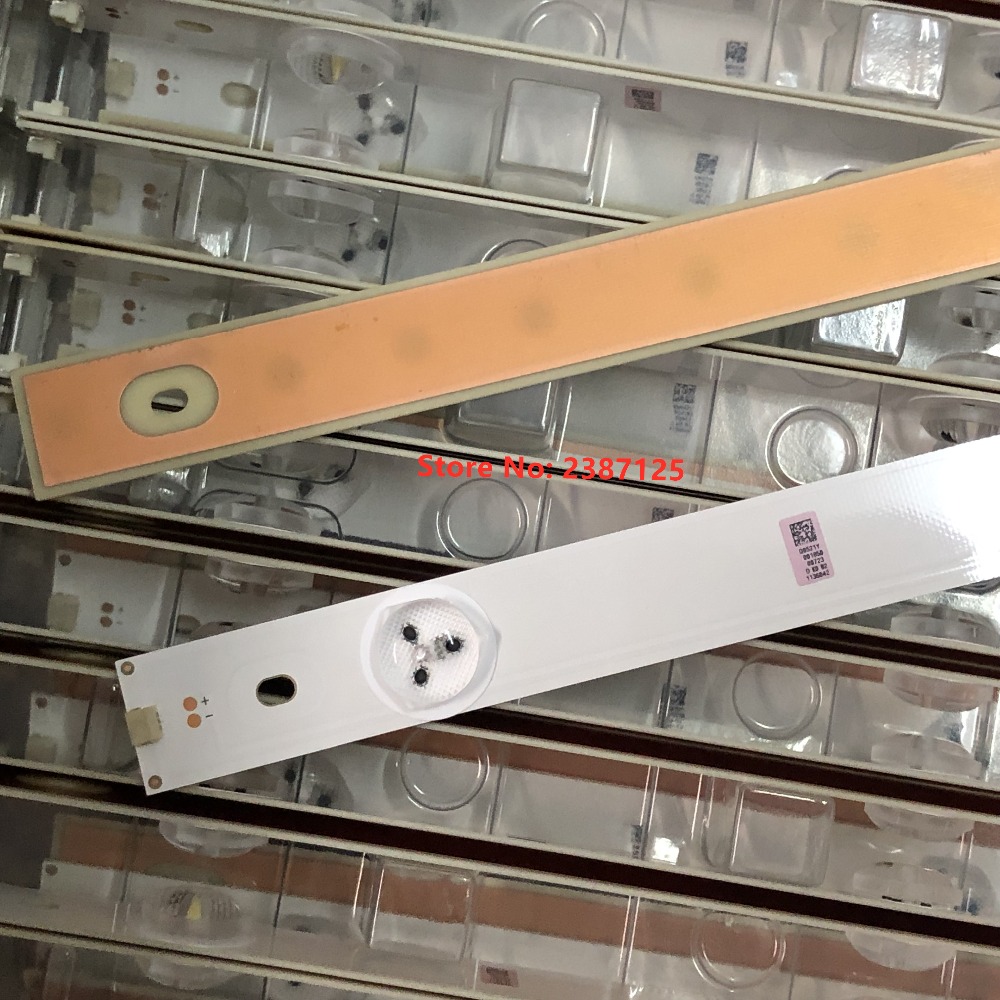 11 PCSset 493mm LED backlight strip for 50"Hisense TV E257384 SVH500A24 ...
