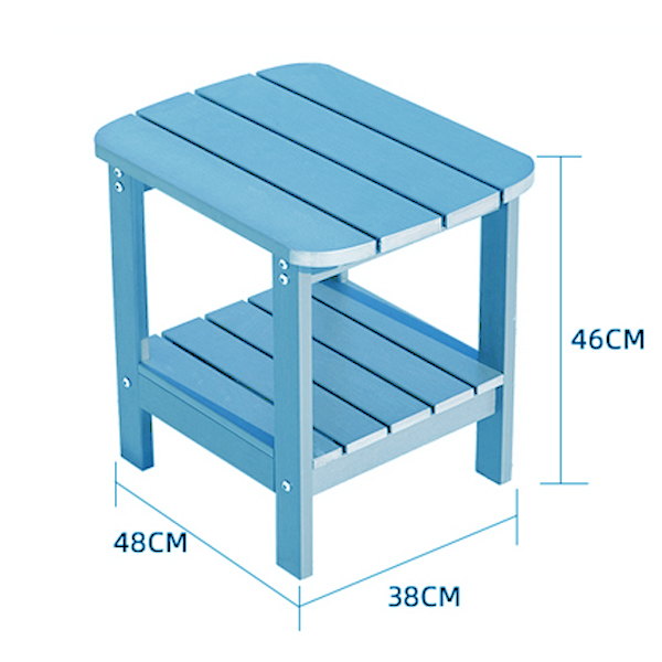 TREDEY outdoor high-quality plastic wood beach frog chair rust ...