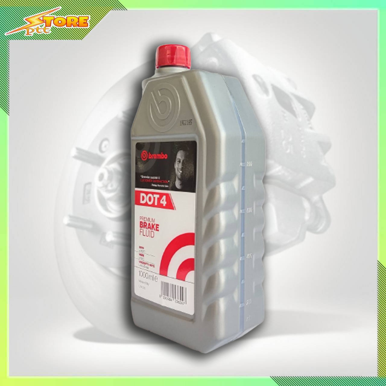 น้ำมันเบรค BREMBO เบรมโบ้ DOT4 Brake Fluid ขนาด 1 ลิตร - Store PTT - ThaiPick