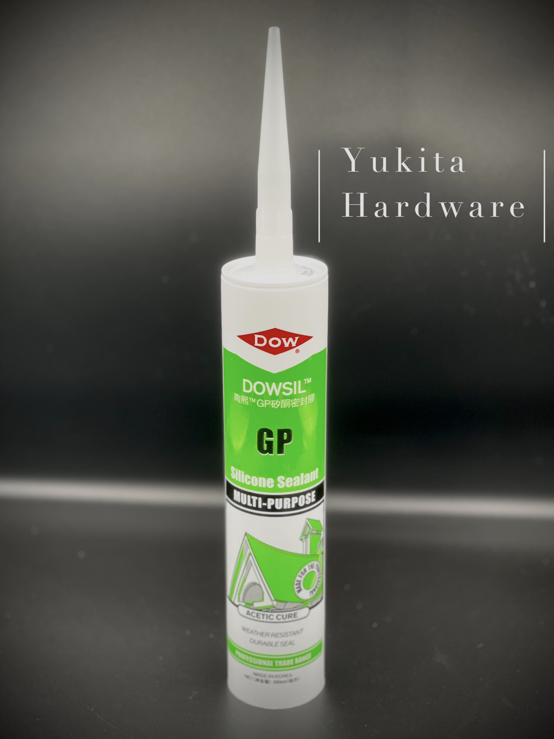 GP DOWSIL กาวซิลิโคน ซิลิโคน กาวแด็ป 280ml. GP Silicone Sealant คุ้มค่า ...