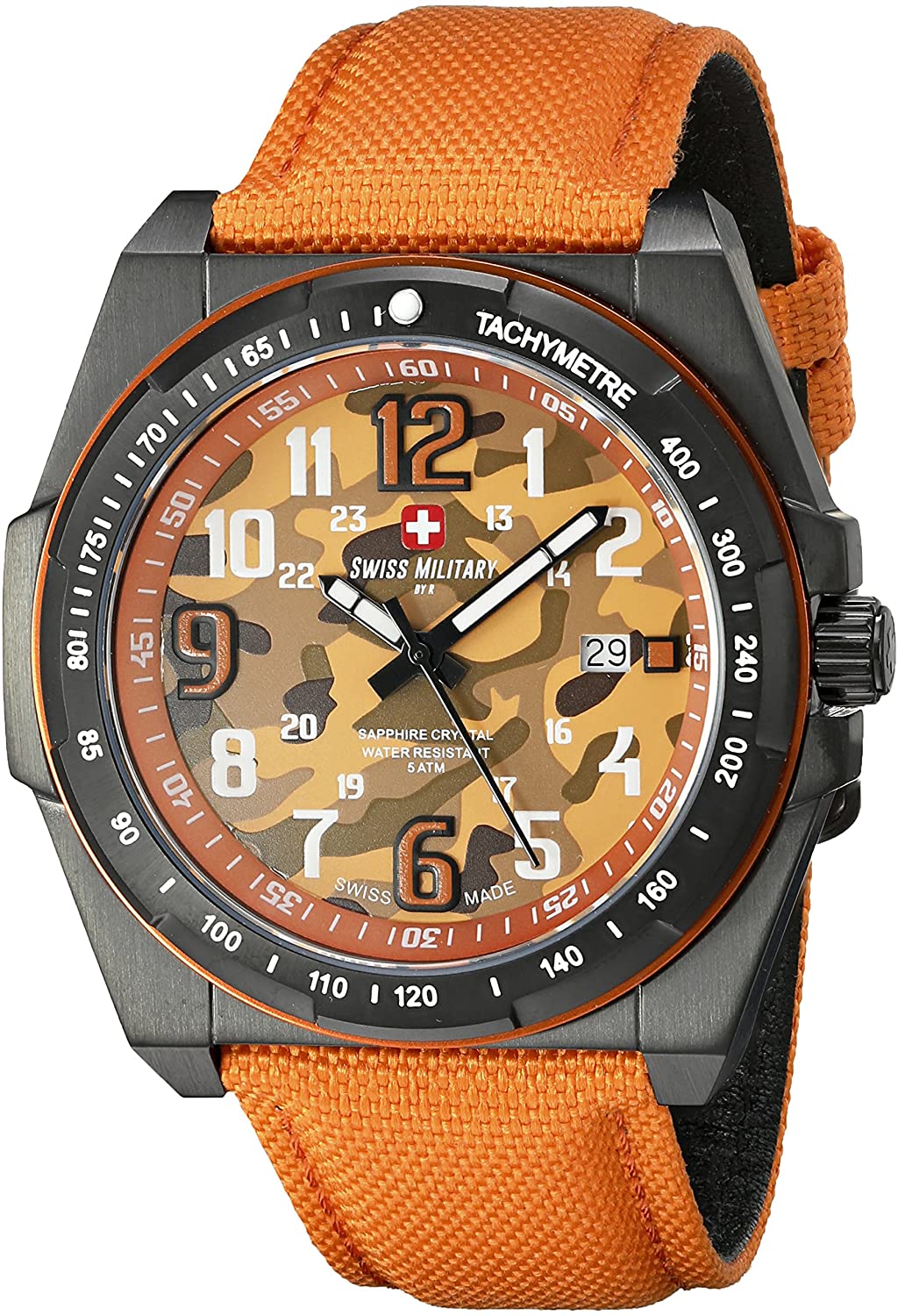 New Swiss Military by R Men's 50505? 37N หรือ Commando Analog Display ...