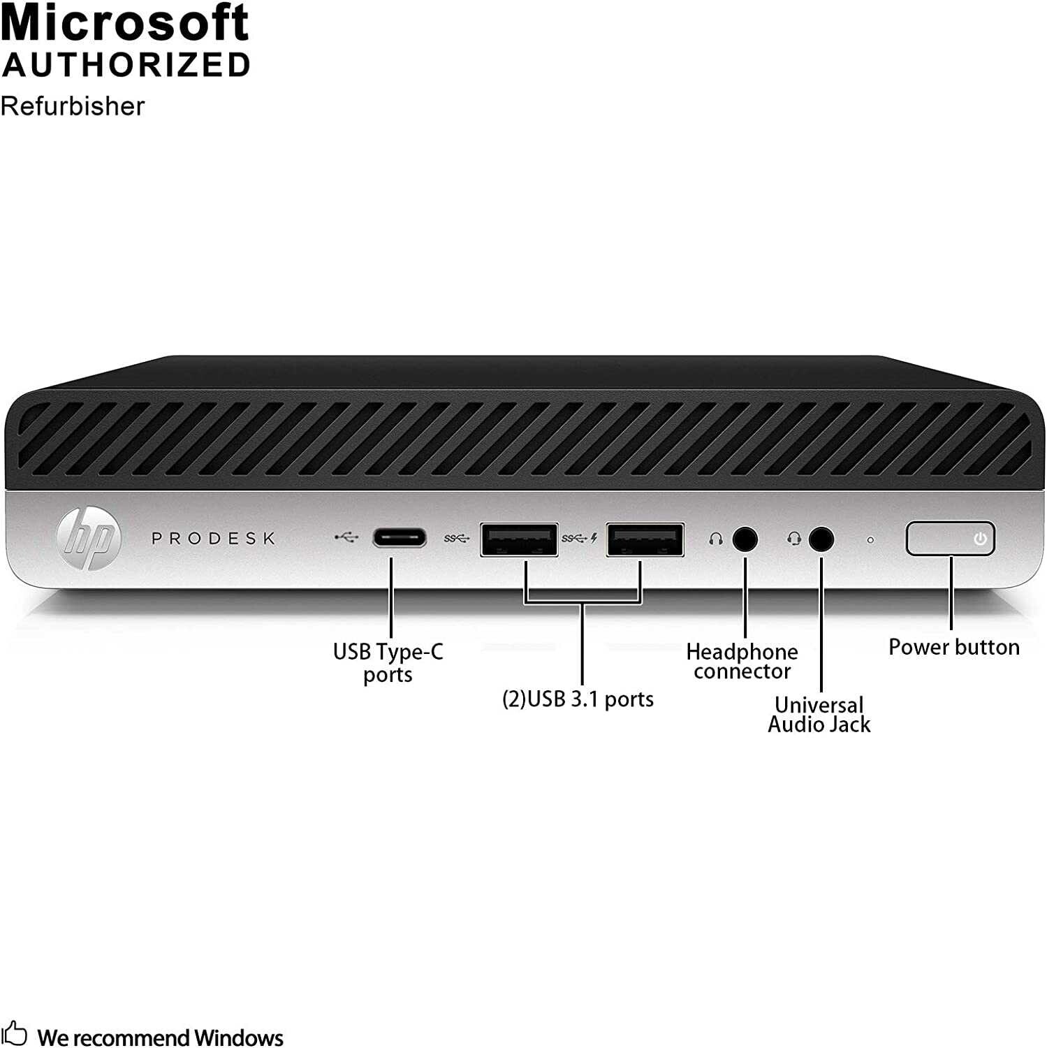 คอมพิวเตอร์ Hp Prodesk 400 G3 i5-6600T RAM 8GB Mini PC มือสอง อัพ ...