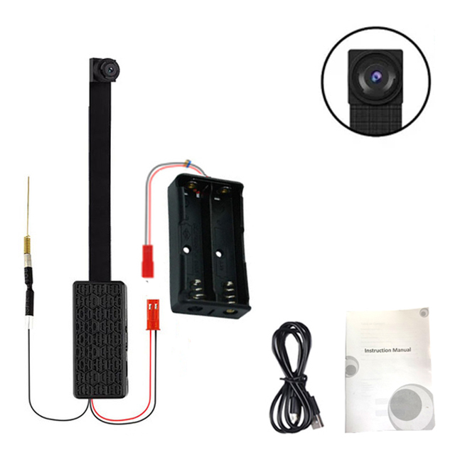 HD 4K DIY Portable WiFi IP Mini Camera Night vision Remote View P2P ...