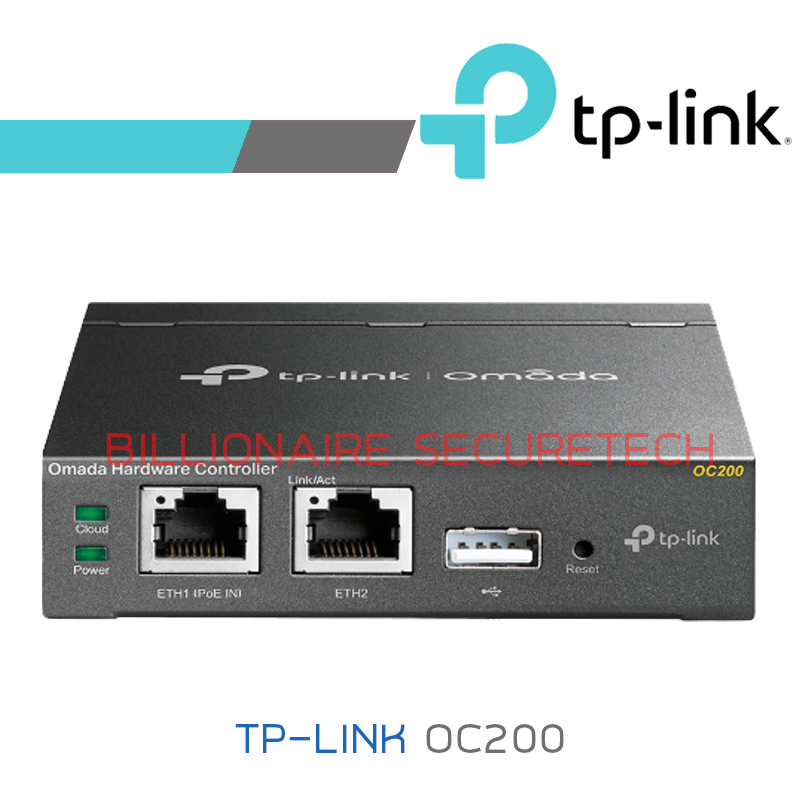 TP-LINK OC200 Omada Cloud Controller BY BILLIONAIRE SECURETECH ...