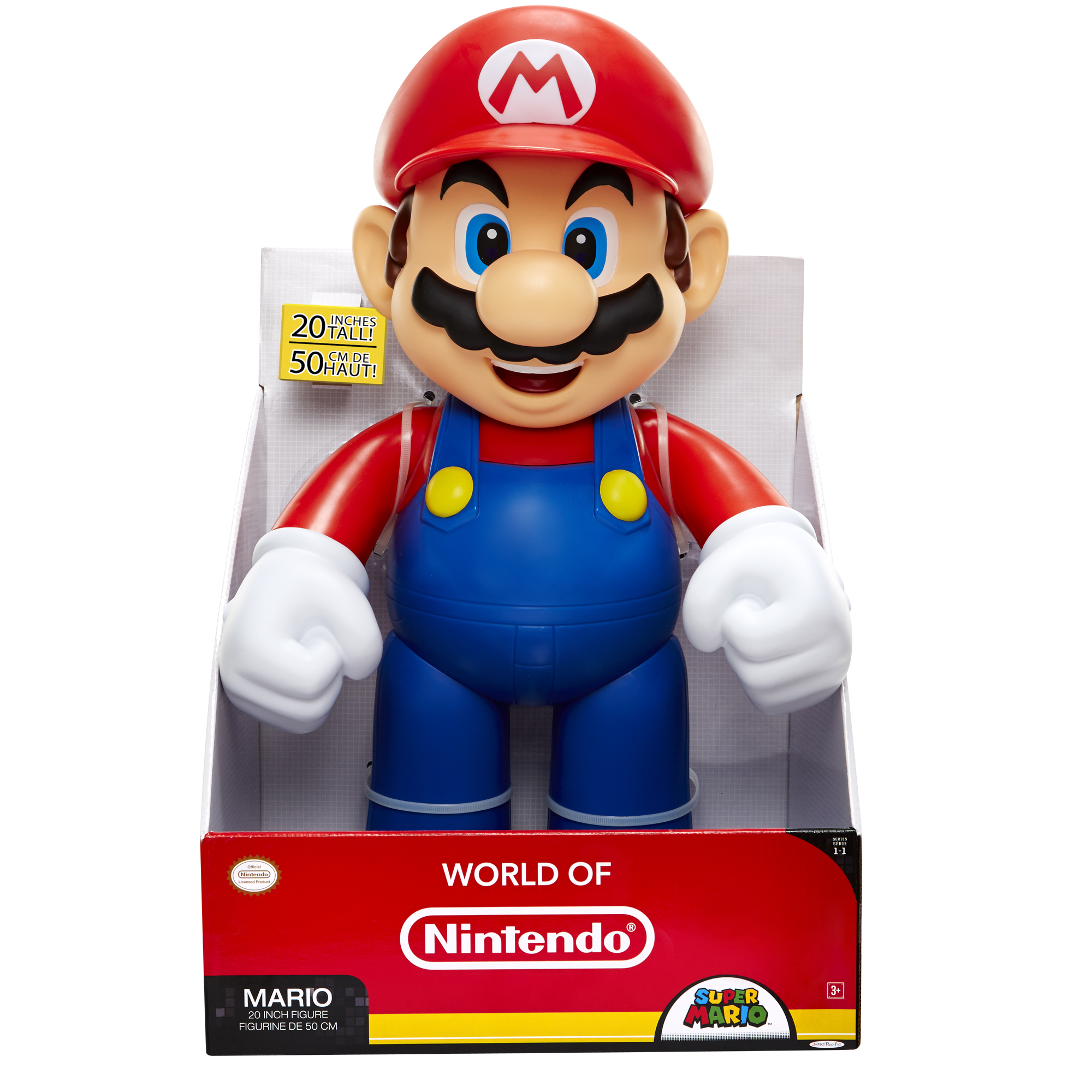 [แจกคูปอง 10%] Nintendo Supe Mario 20" Figure ของเล่น ตุ๊กตา หุ่นฟิกเก ...