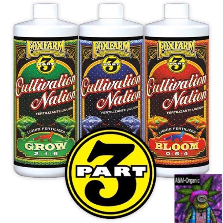 [สินค้าพร้อมจัดส่ง]⭐⭐Fox Farm Base Cultivation Nation Micro Grow Bloom ...