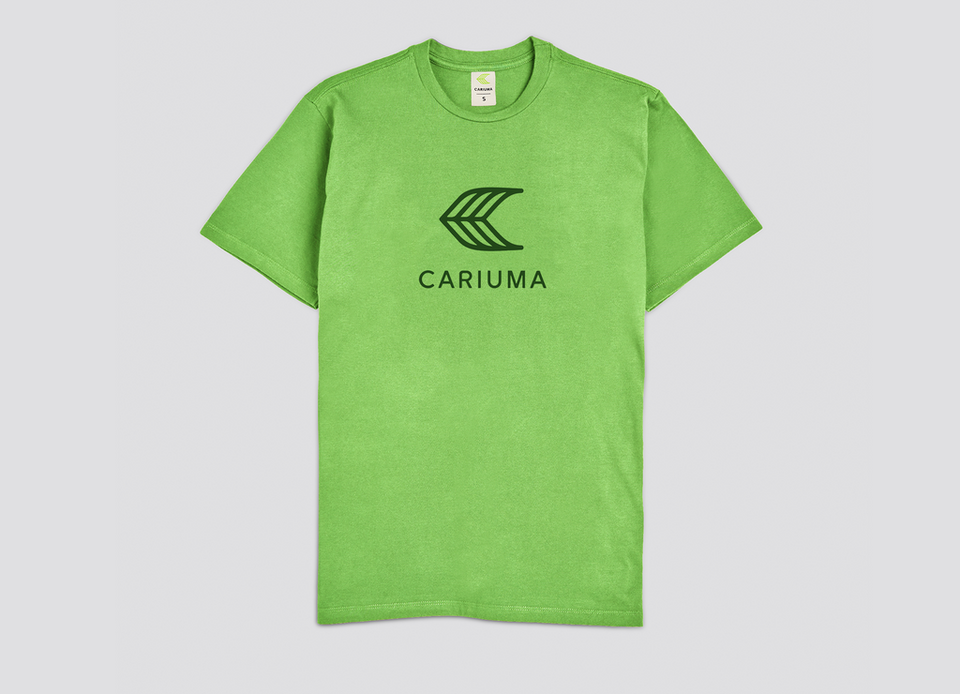 CARIUMA Team T-shirt CARIUMA Green With Military Green Logo | Lazada.co.th