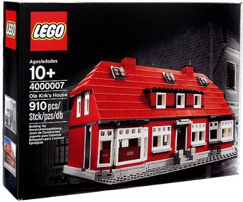 Lego 4000007 Building Street View Creative Red House Out-Of-Print Rare ...