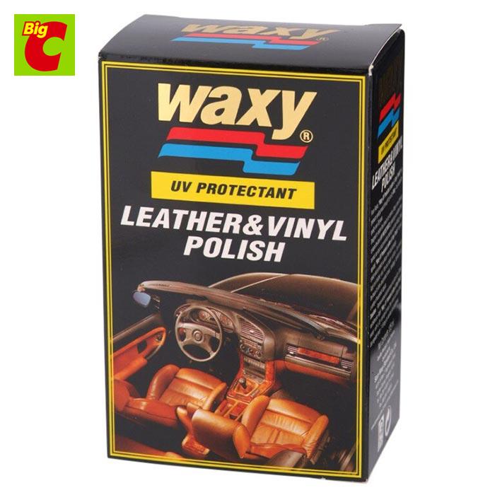 น้ำยาทำความสะอาดเคลือบเบาะหนัง แว๊กซี่ Waxy น้ำยาขัดเงา เบาะรถยนต์ ...