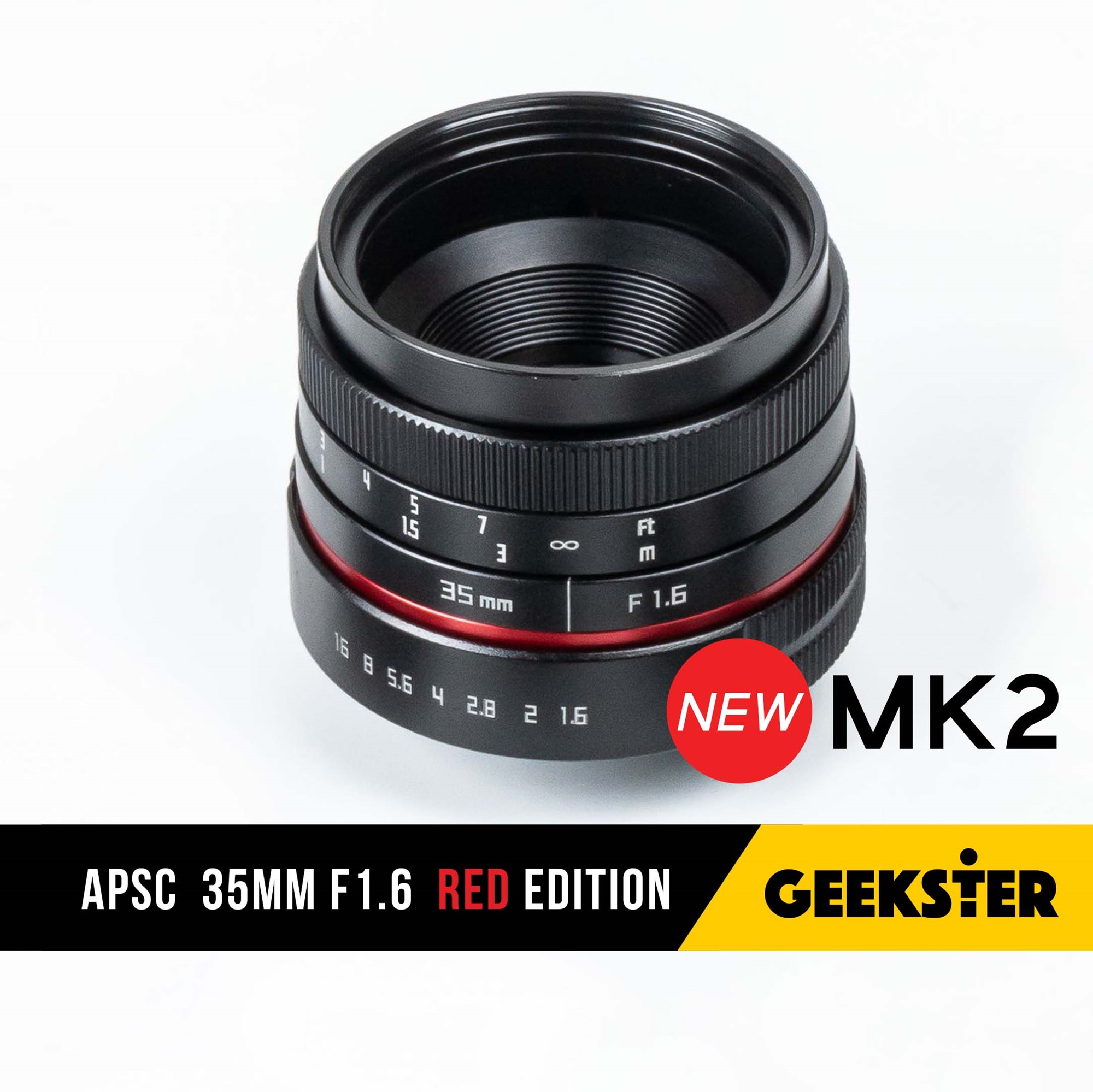 APSC 35mm f1.6 Mirrorless FUJI OLYMPUS SONY PANASONIC CANON NIKON FX M43 E EOS M Mount