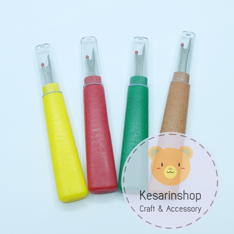ที่เลาะผ้า 2อัน มี 3 ขนาด เล็ก กลาง ใหญ่ ที่เลาะด้ายมีด้ามจับสะดวกมือ Kesarinshop Thaipick