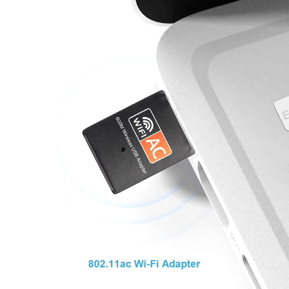 แท้ตัวรับสัญญาณ Wifi AC 2.4Ghz-5 Ghz Dual Band USB 2.0 Adapter WiFi ...