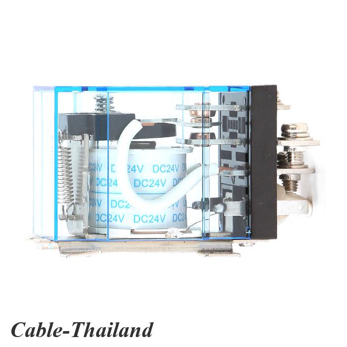 เพาเวอร์ รีเลย์ ตัดต่อวงจรไฟฟ้า 60A 250VAC หรือ 30VDC เลือกคอยล์ ...