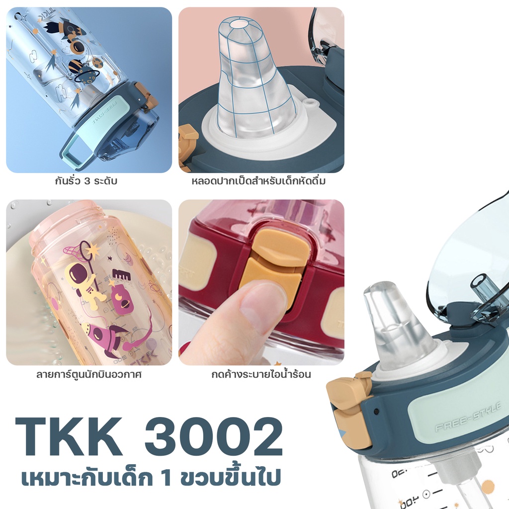 โปรโมชั่นต้อนรับเปิดเทอม ขวดน้ำเด็ก TKK กระติกน้ำเด็ก พร้อมส่ง ขวดน้ำ ...