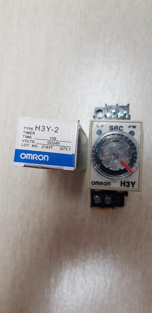 H3Y-2 OMRON DC24V Delay Timer Time Relay 0 - 10 Seconds with Base | Lazada.co.th