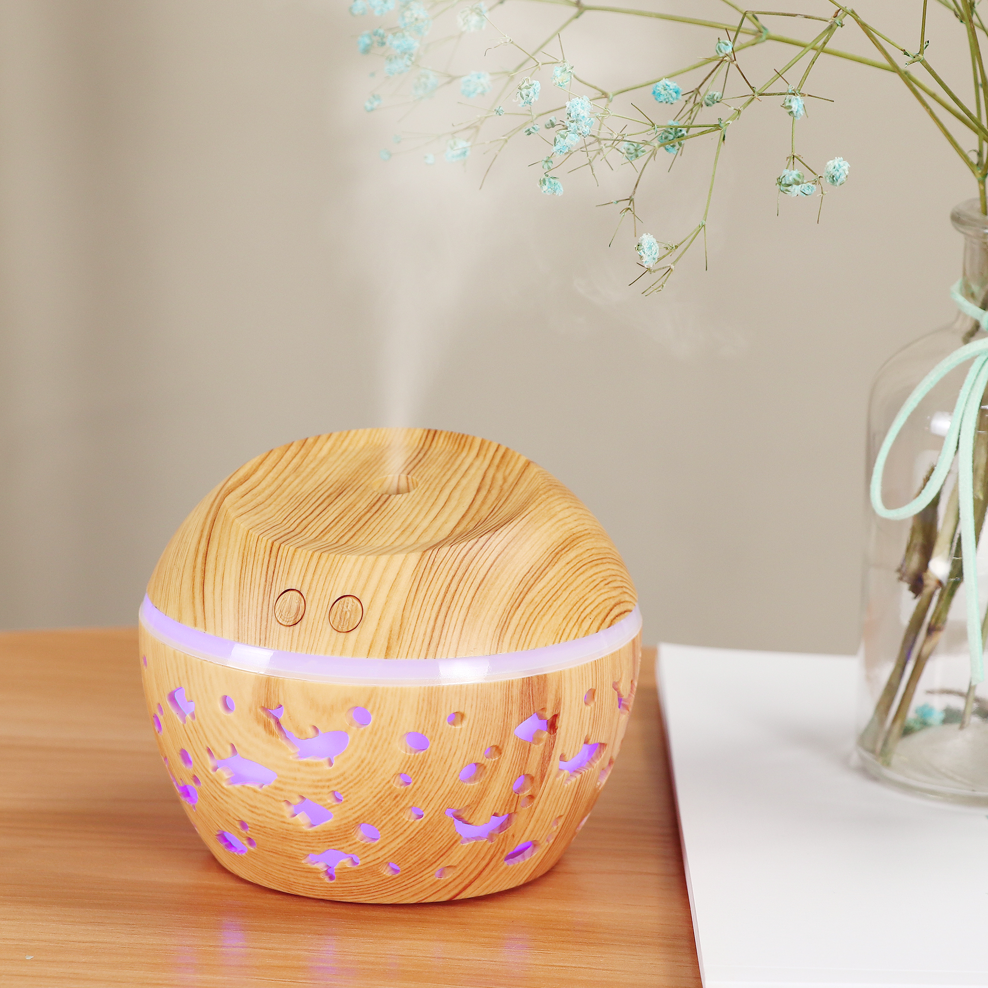 Air Humidifier Aroma Diffuser เครื่องฟอกอากาศ เครื่องพ่น เครื่องเพิ่ม ...