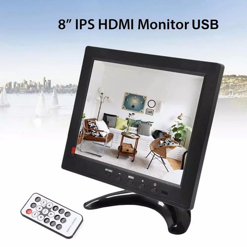 จอ Monitor LED 8 นิ้ว TFT IPS HD (4:3)Signal input VGA,AV,PC, HDMi,TV, ( MODEL: H8006 ) | Lazada ...