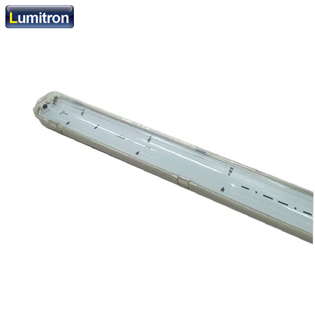 LUMITRON โคมไฟกันน้ำกันฝุ่น 2x28W T5 ฟลูออเรสเซนต์ รุ่น AQPT5-228FL-SS ...