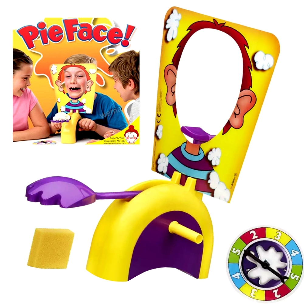 Telecors เกมพายเฟส Pie Face Game ชุดของเล่นเด็กโต รุ่นPie-Face-Game-02A ...