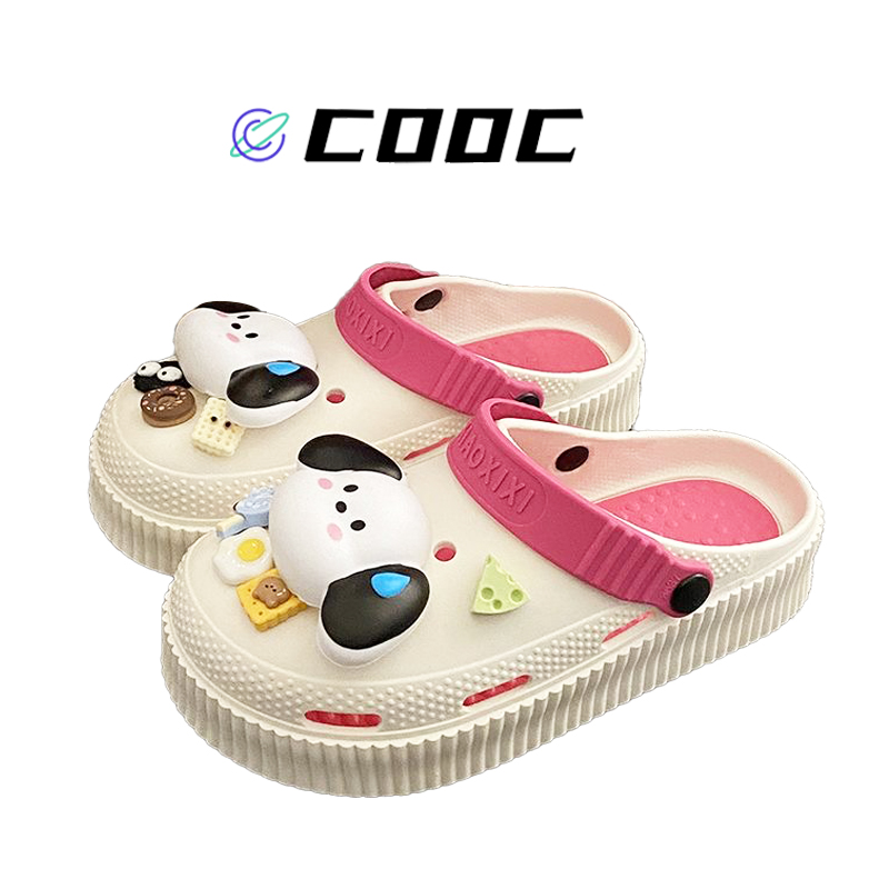 COOCจัดส่งจากไทยรองเท้าแตะผู้หญิง รองเท้าส้นหนา รองเท้าแตะ รองเท้านิ่ม ...