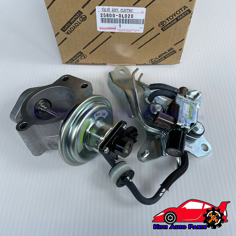 EGR ครบชุด+แว๊กก่ำเทอร์โบ แท้ (25800-0L020) ยี่ห้อ TOYOTA รุ่น TIGER ...