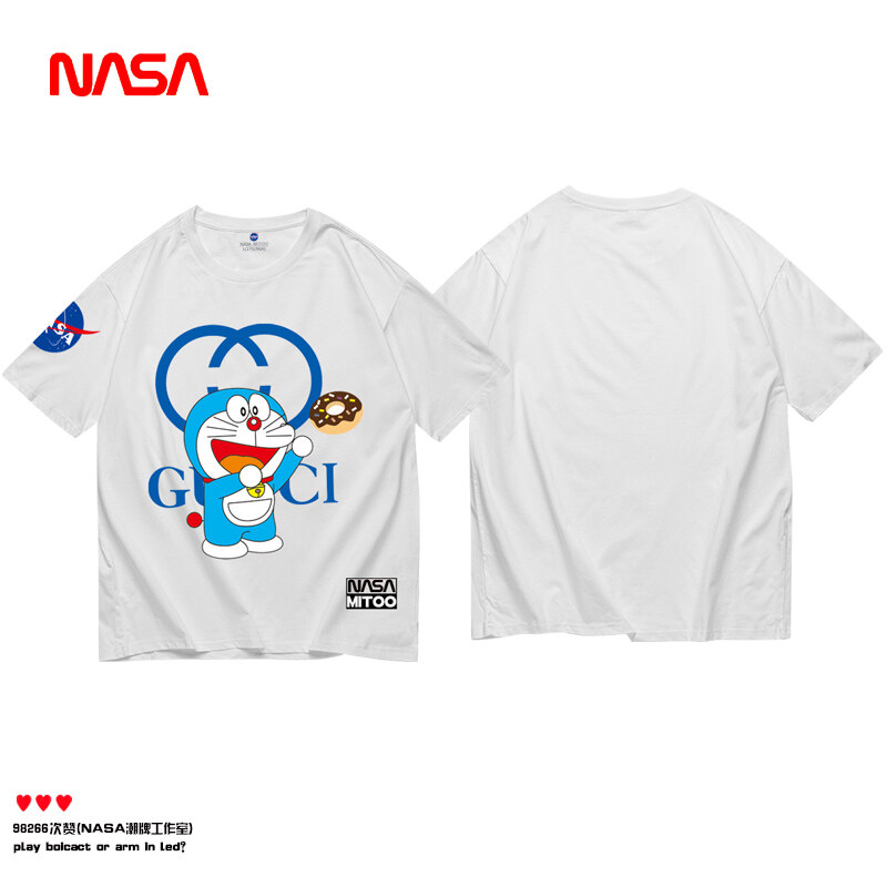 COD Nasa t shirt for men fashion clothing ins style putter cotton ...