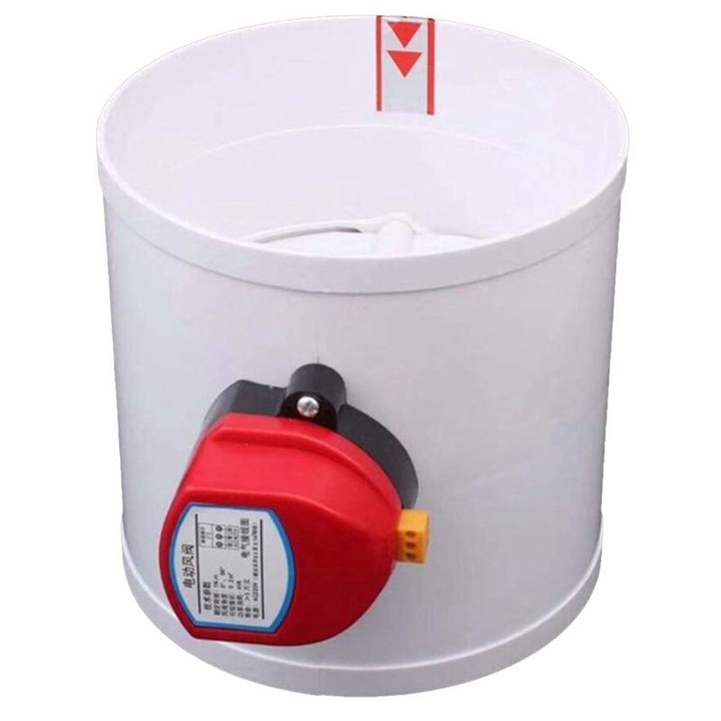 160mm Air Damper Valve Electric Motorized Check Valve for 6 Inch ...