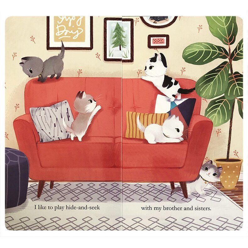 หนังสือ เด็ก Richard Scarrys I Am a Kitten by Ole Risom (ฺBoard Book ...