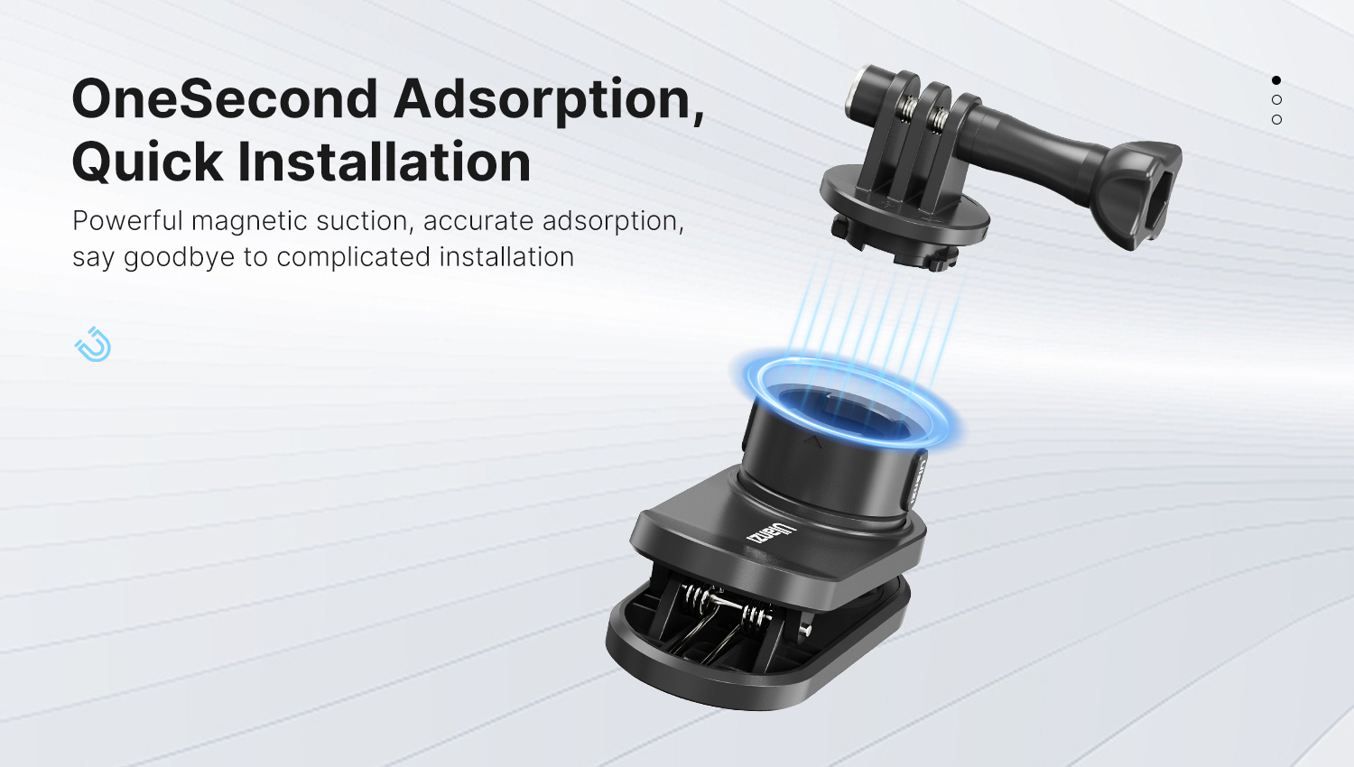 Ulanzi Go Quick II Magnetic Backpack Mount พร้อม Quick Release คลิป ...