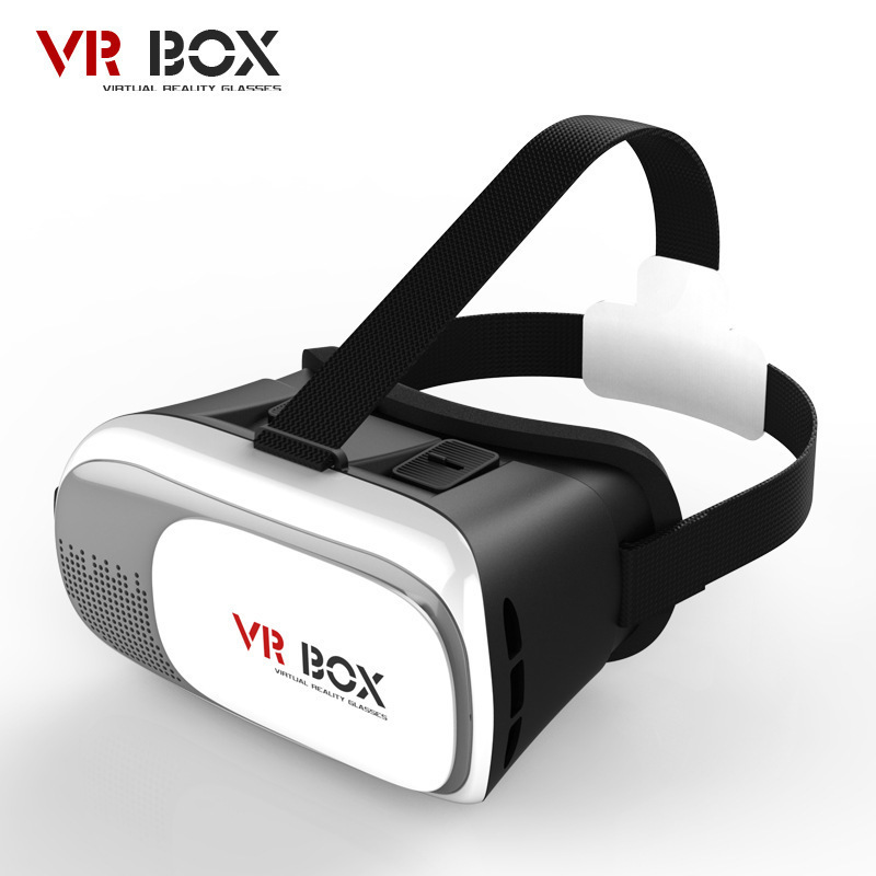 แว่นตา VR สีขาว รีโมทคอนโทรล VRVR BOX 3D VR Glasses Headset 2.0แว่นดู ...