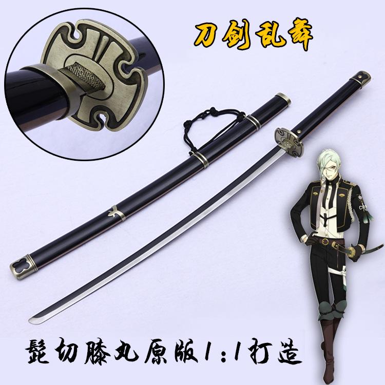 JAPAN ดาบซามูไร Touken Ranbu โทเคน รันบุ ป่วยดาบ Hizamaru ฮิสะมารุ คาตา ...