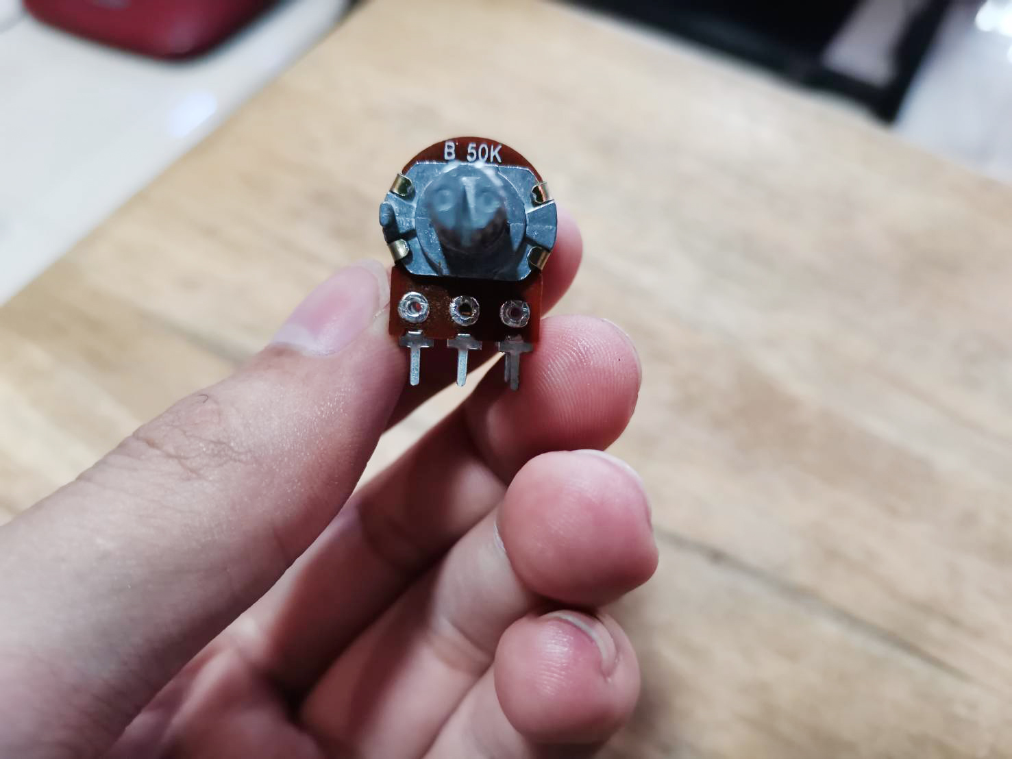 อะไหล่ VR 50K วอลลุ่ม 50 K แพ็ค 5 ตัว 6 ขา แกนยาว - ATA GLOBAL SOLUTION ...