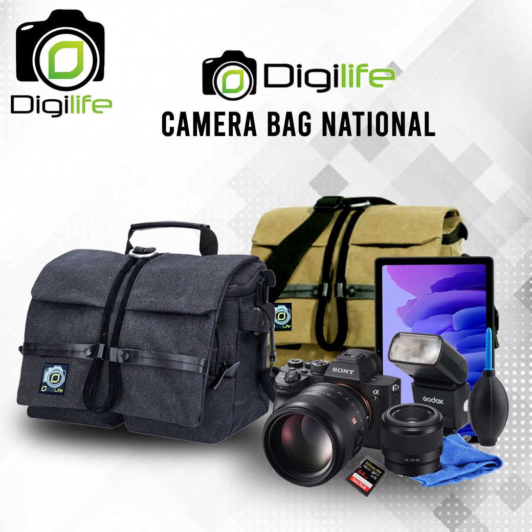 Bag National กระเป๋ากล้อง Digilife Camera Bag ( ผ้า Canvas Cotton แบบ ...