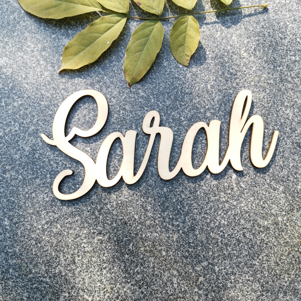 Personalized wooden name signs Personalized Name Sign Letters Decor for ...