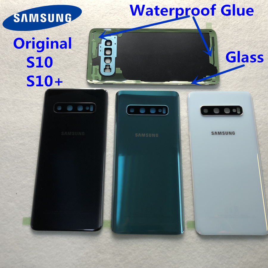 S10 Original Cover Glass Door Housing Replacement For Samsung Galaxy ...