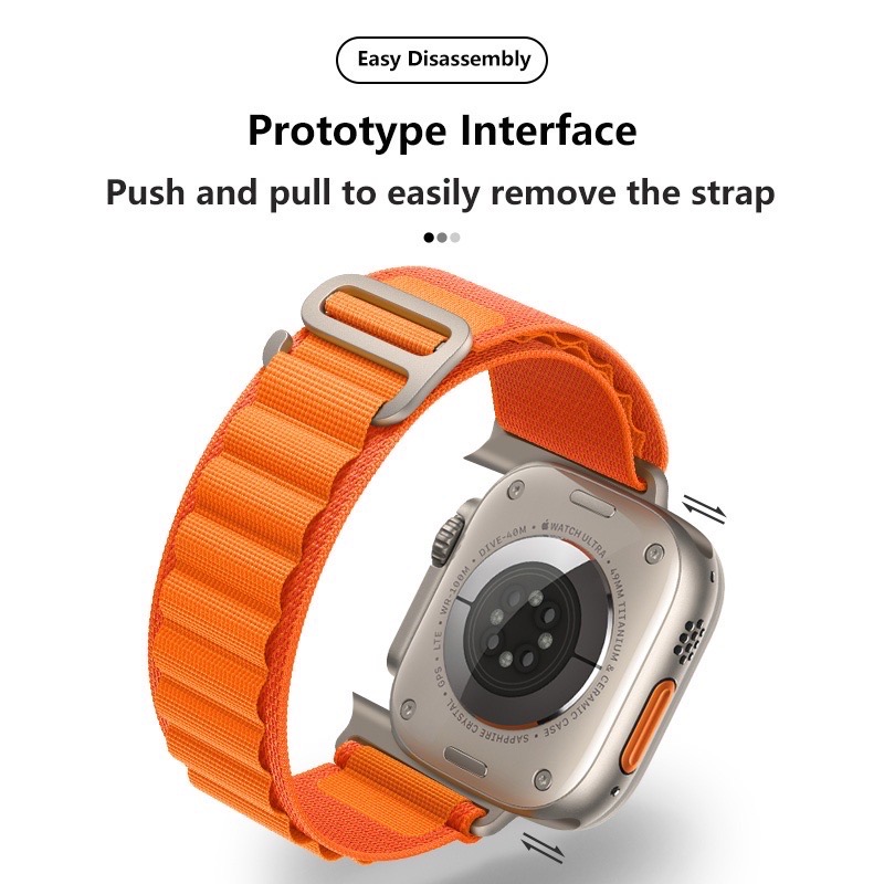 สายนาฬากาข้อมือผ้าไนล่อน(สายแบบAlpine Loop) (Spigen DuraPro Flex) ขนาด ...