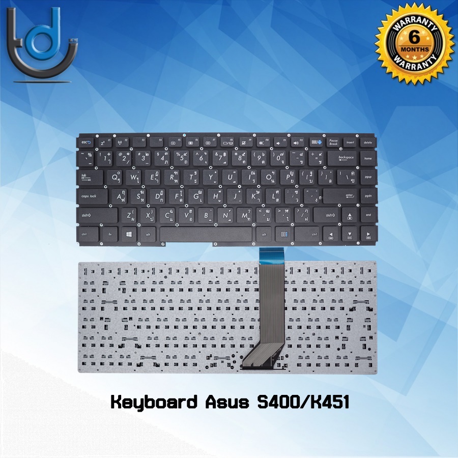 KEYBOARD ASUS คีย์บอร์ด ASUS K455 K455L/ X455 X455L X455LC / A455LD ...