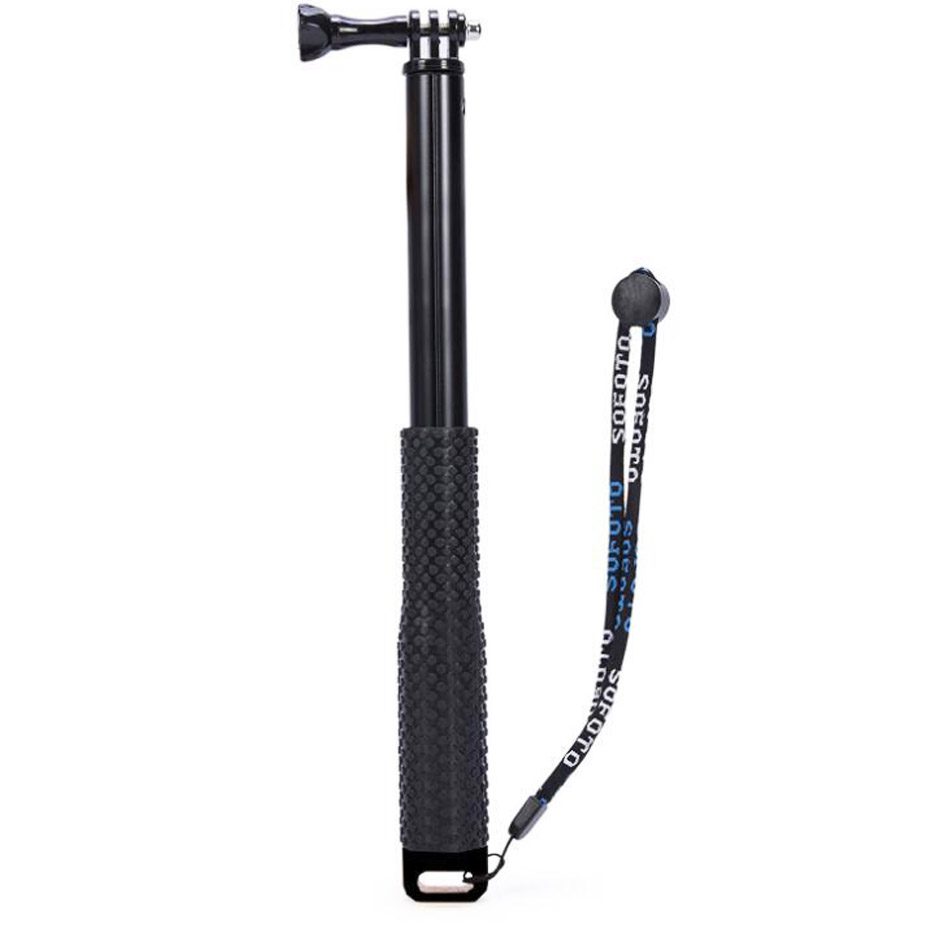 Go Pro Selfie Stick Handheld Extendable Pole Monopod Adapter สำหรับ ...