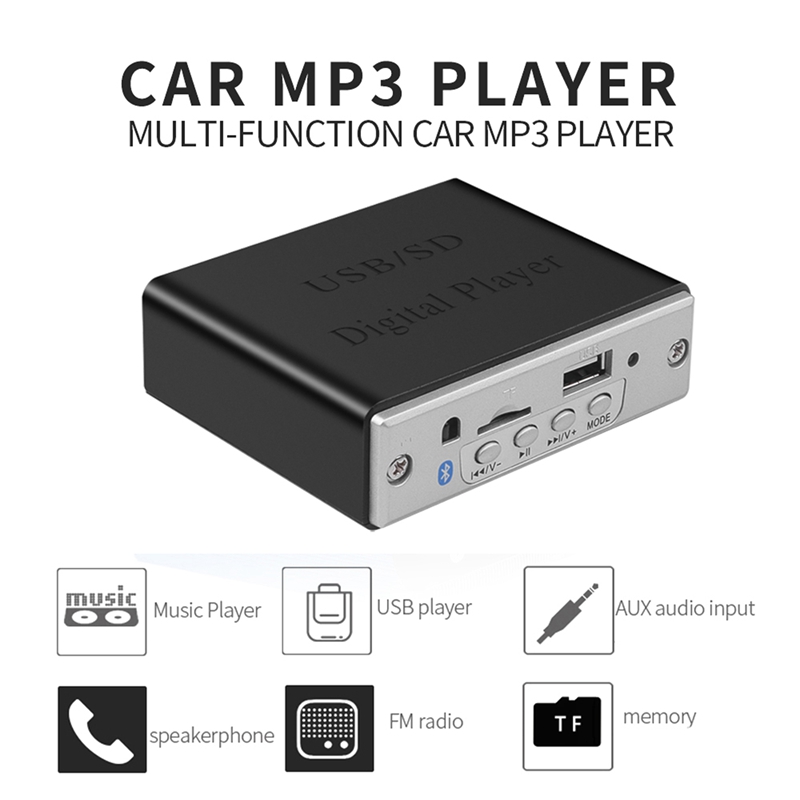 Bluetooth MP3 Decoder Board Decoding Module MP3 WAV U Disk TF Card USB ...